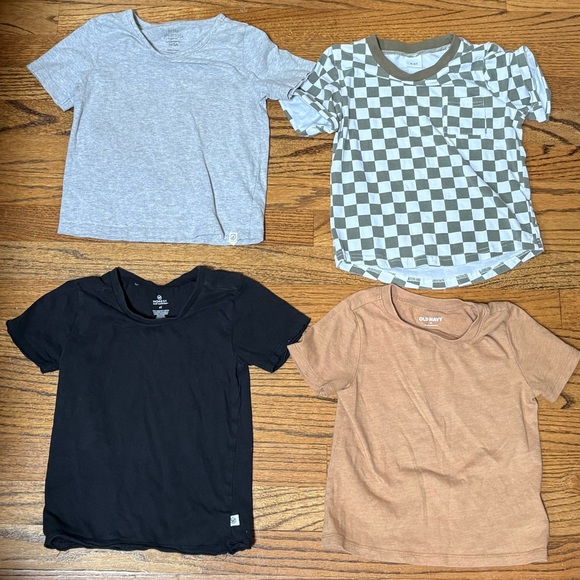 Shirts & Tops | Kids Assorted Color Tshirts Set Of 4 | Poshmark